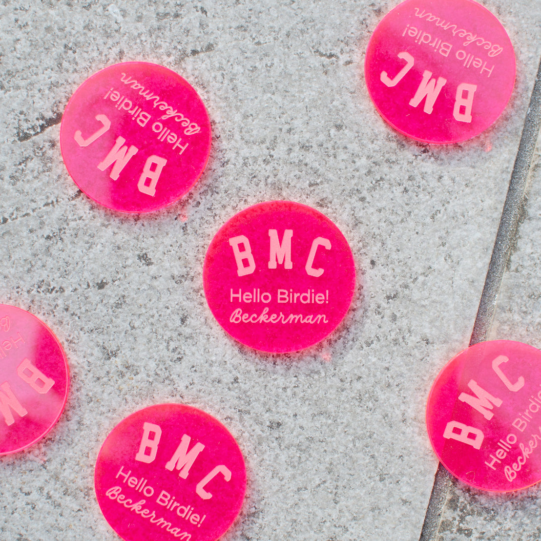 BMC Neon Marker PINK – BECKERMAN CITY